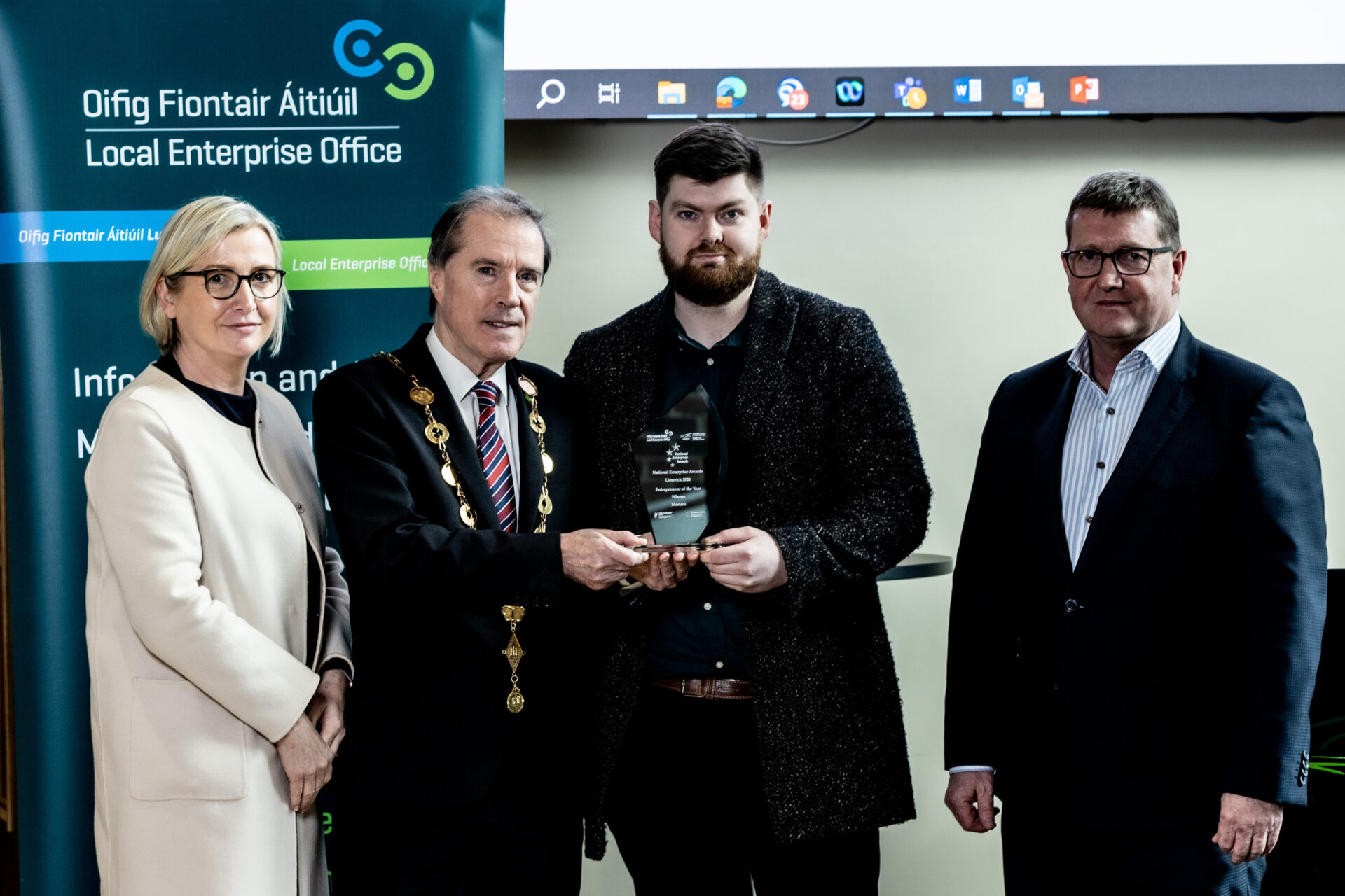 Monarú is Limerick representative for National Enterprise Awards