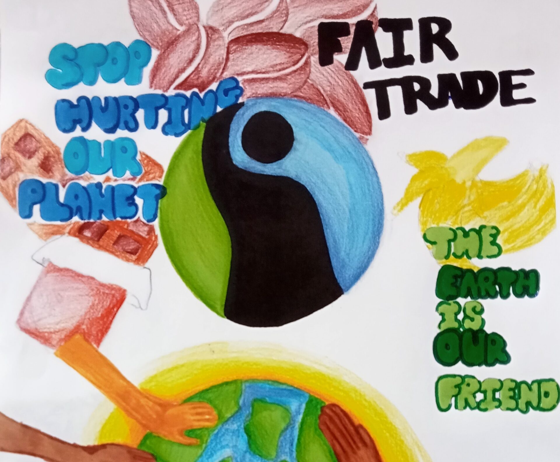 Limerick pupils show creative side in Fairtrade Schools Poster Competition