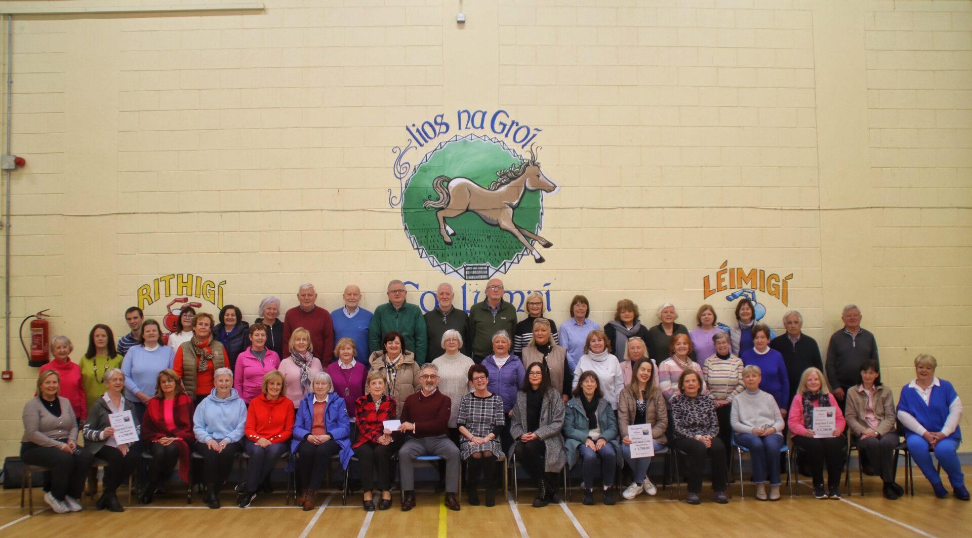 Curraghgower Singers donate almost €2,000 to Adare Red Cross branch