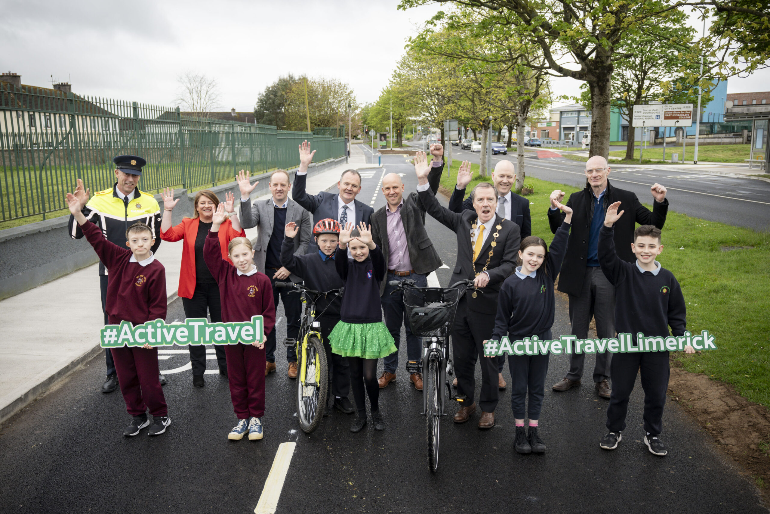 Childers Road Active Travel Scheme officially launched