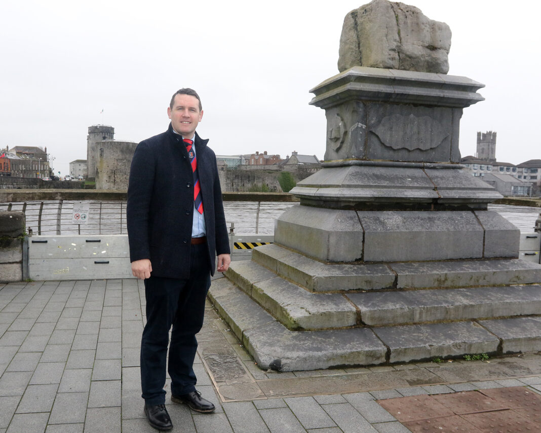 Frankie is listening to what Limerick has to say