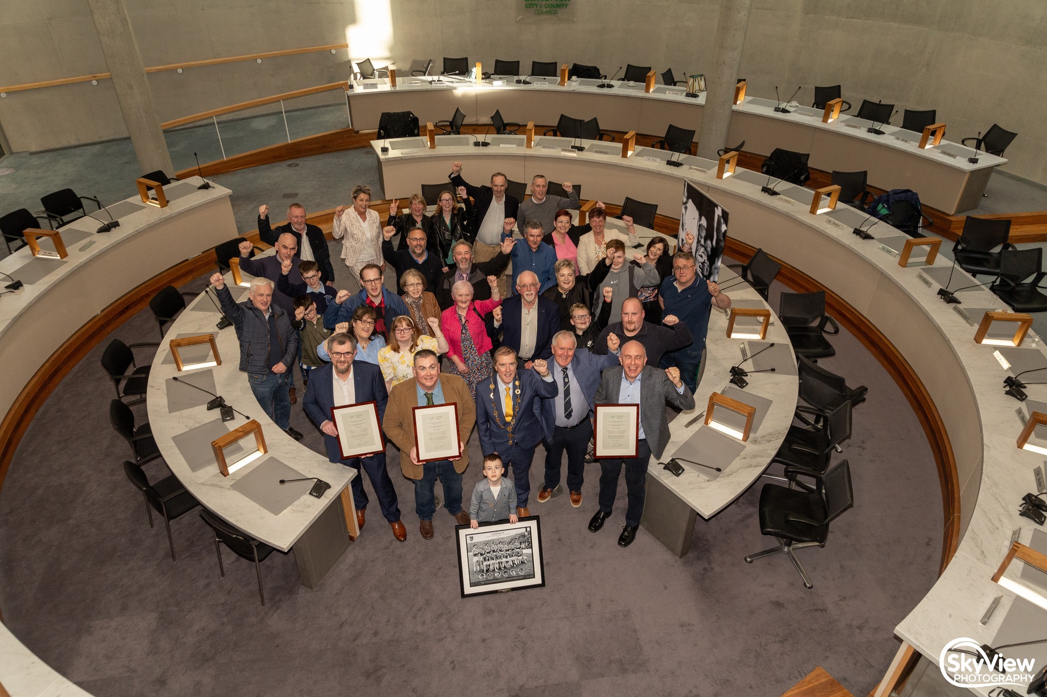 Limerick authors make special donation at County Hall presentation