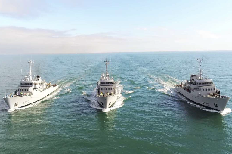 Plain sailing for French navy steaming into Limerick port after 333 years