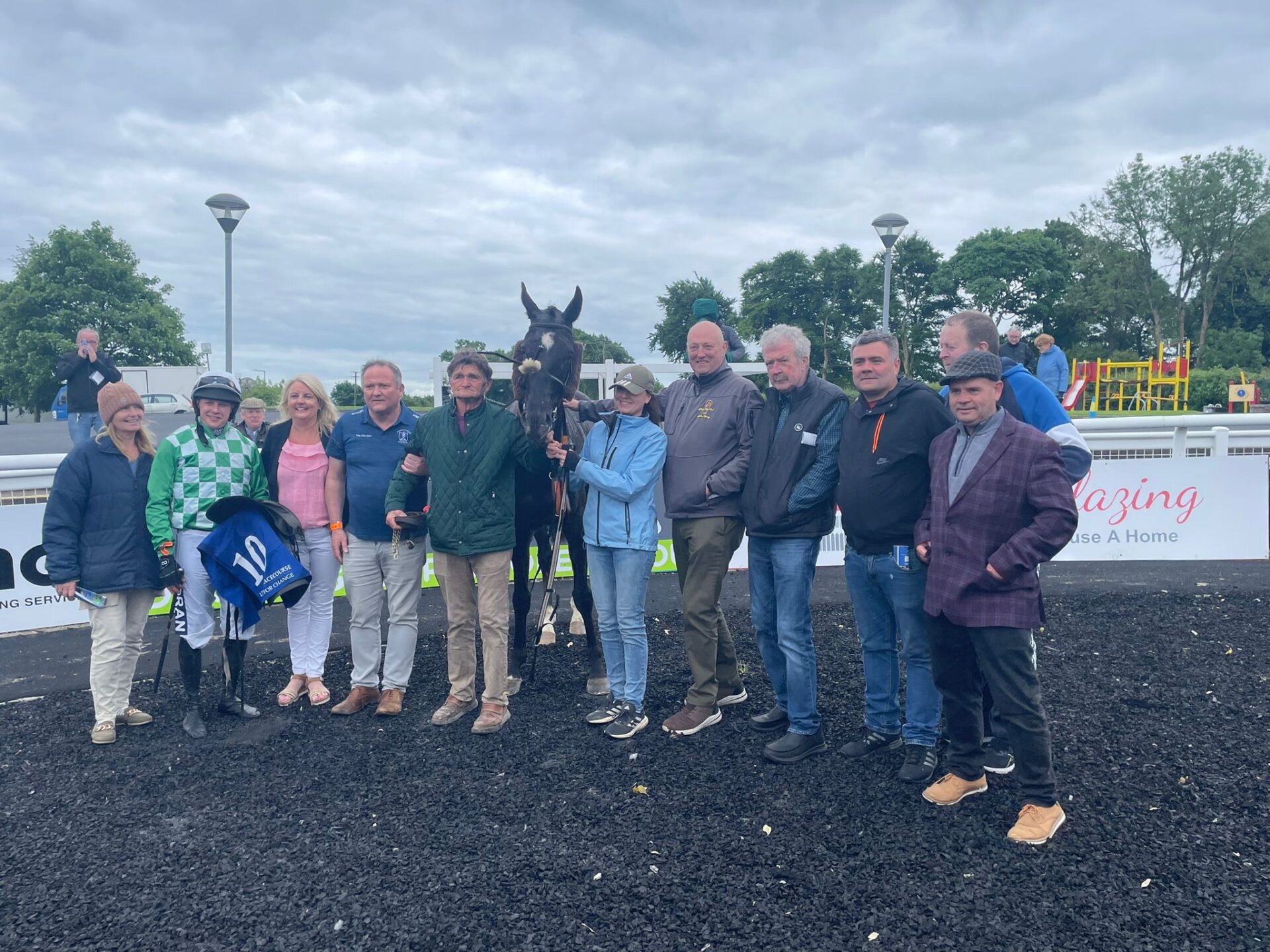 A popular winner at Limerick Races