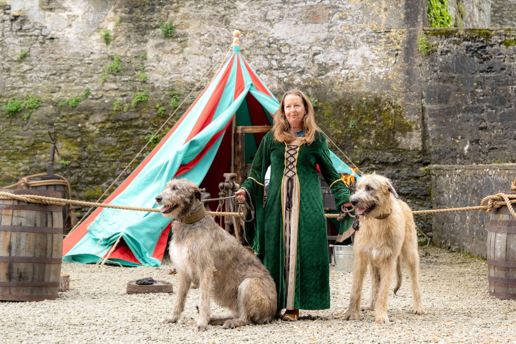 Happy pigs and heritage hounds at Bunratty this weekend