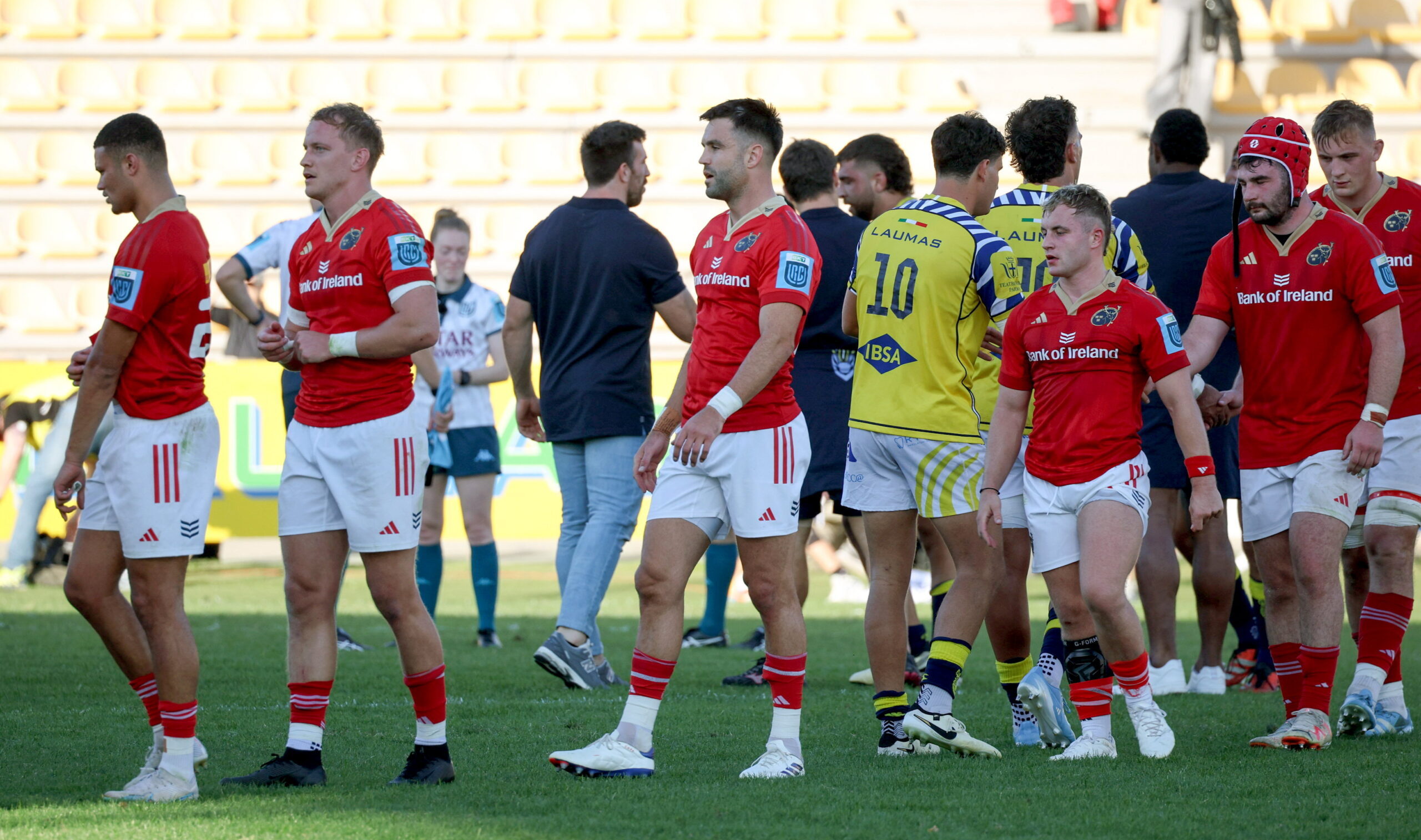 Munster suffer shock URC loss in Italy