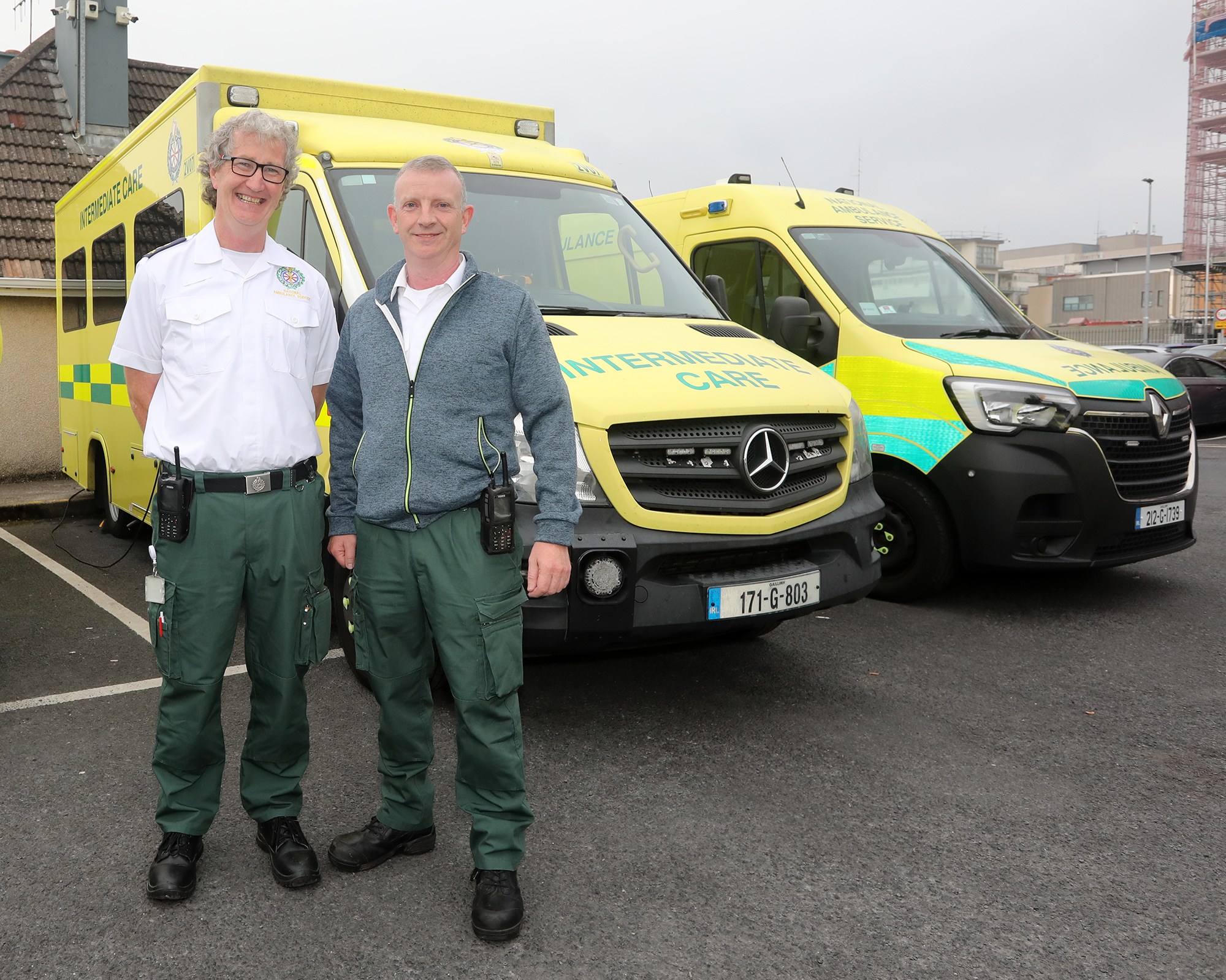 Hero Limerick paramedics snatch man from blazing Foynes flat