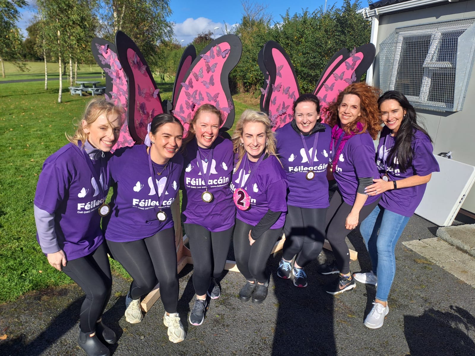Butterfly Run brings a wave of purple to Mungret Park