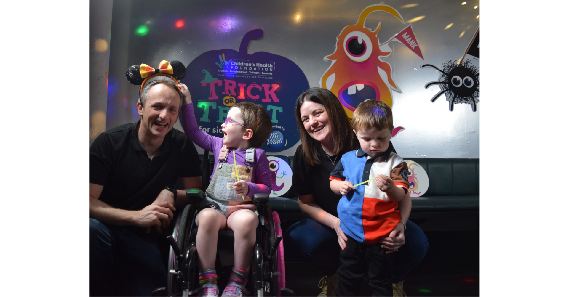 Brave Méabh wants everyone to Trick or Treat for Children's Health Ireland