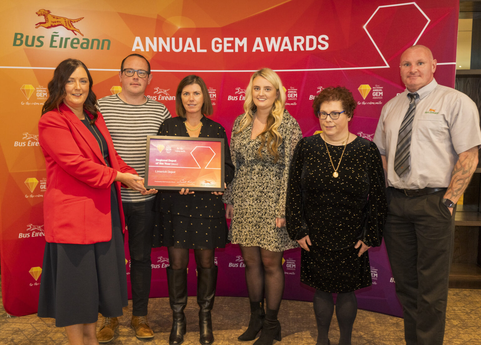 Limerick Bus Éireann staff awarded for going the extra mile