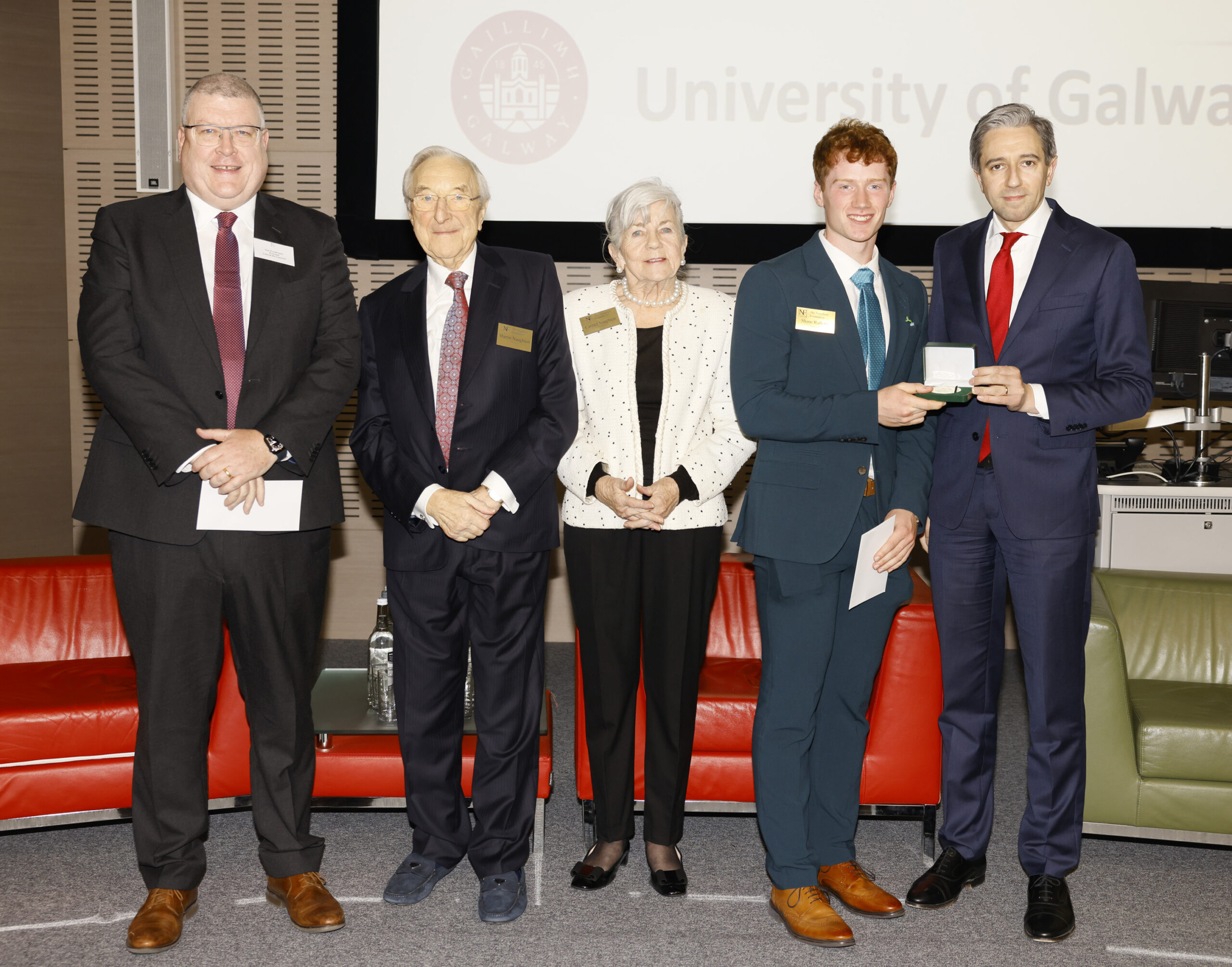 Two Limerick students honoured with Naughton Foundation awards