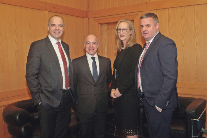 Legal eagles at Leahy Reidy welcome new partners