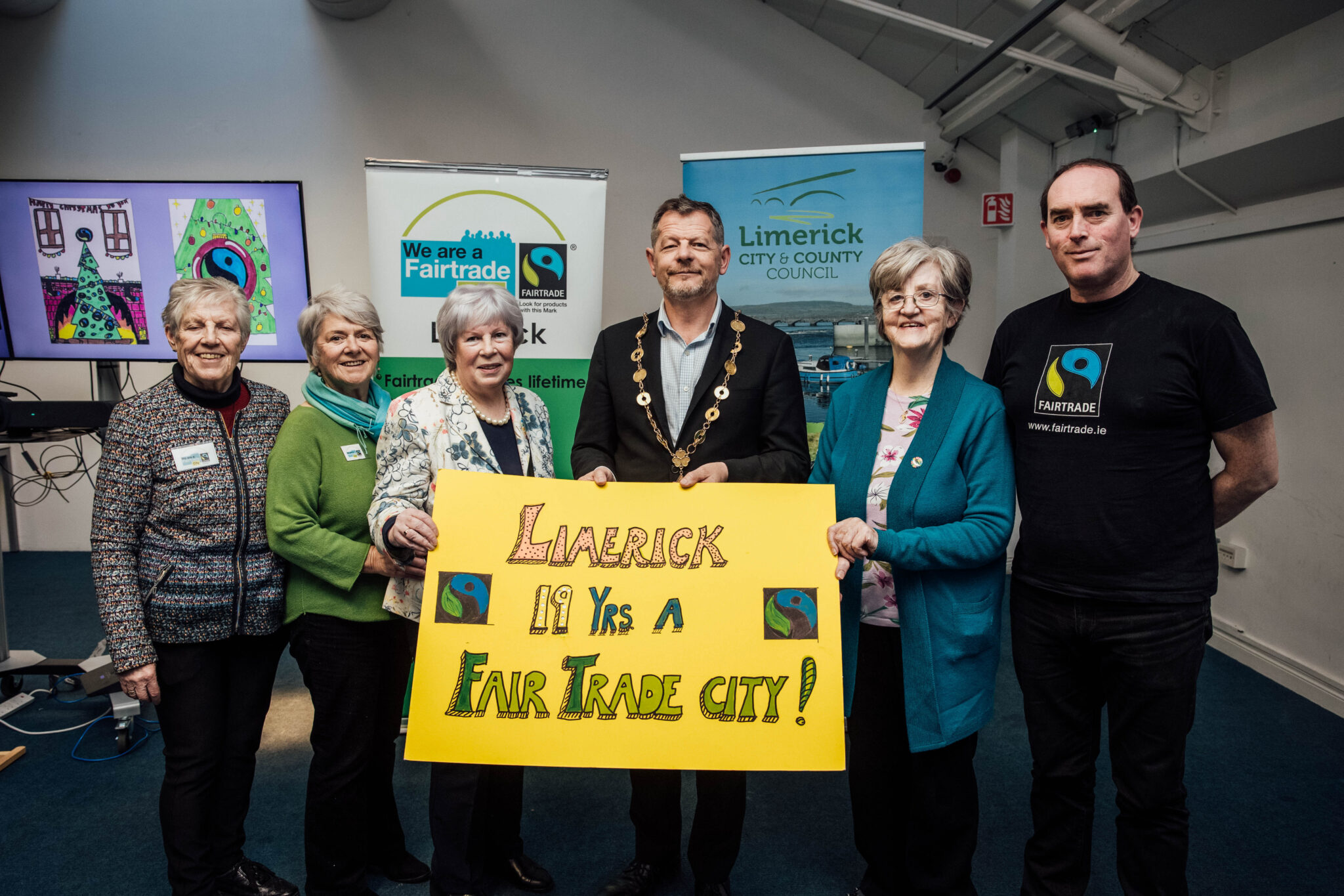 Limerick students spread message that Fairtrade is only fair