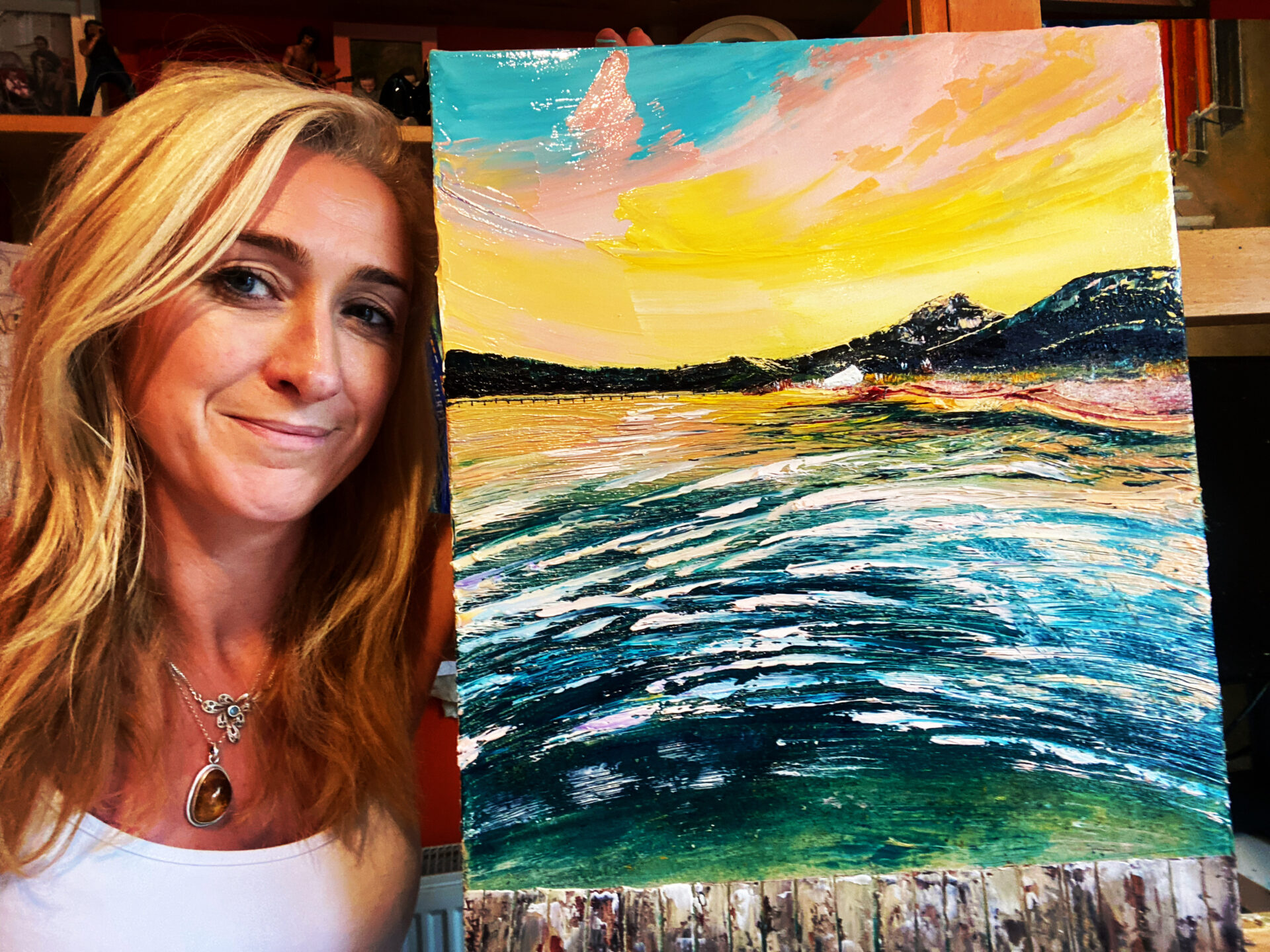 Local artist's exhibition opens in People's Museum
