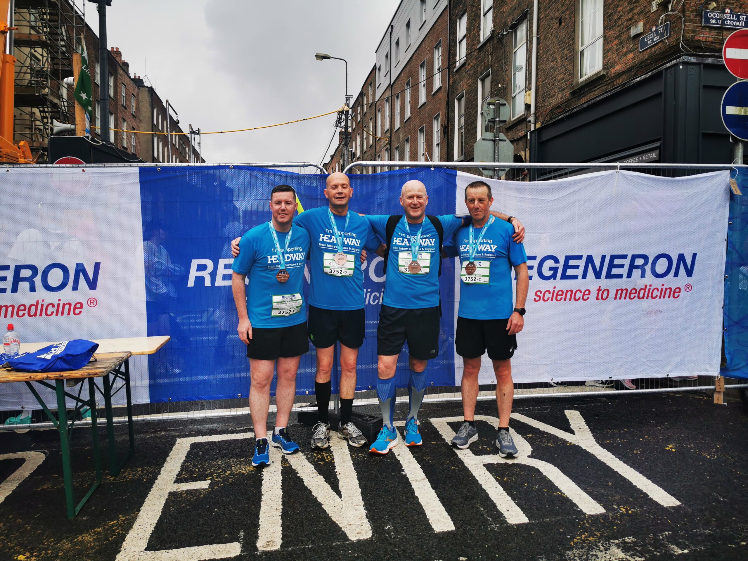 Fundraising a family affair for Headway Harriers