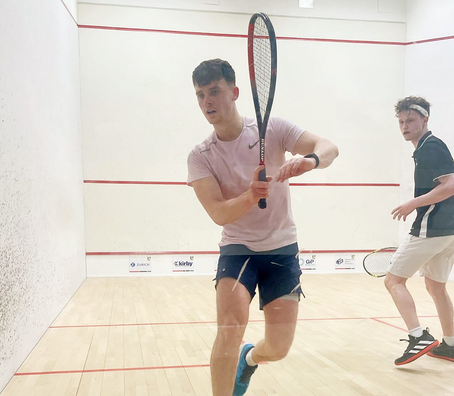 Professional squash tournament at Limerick Lawn
