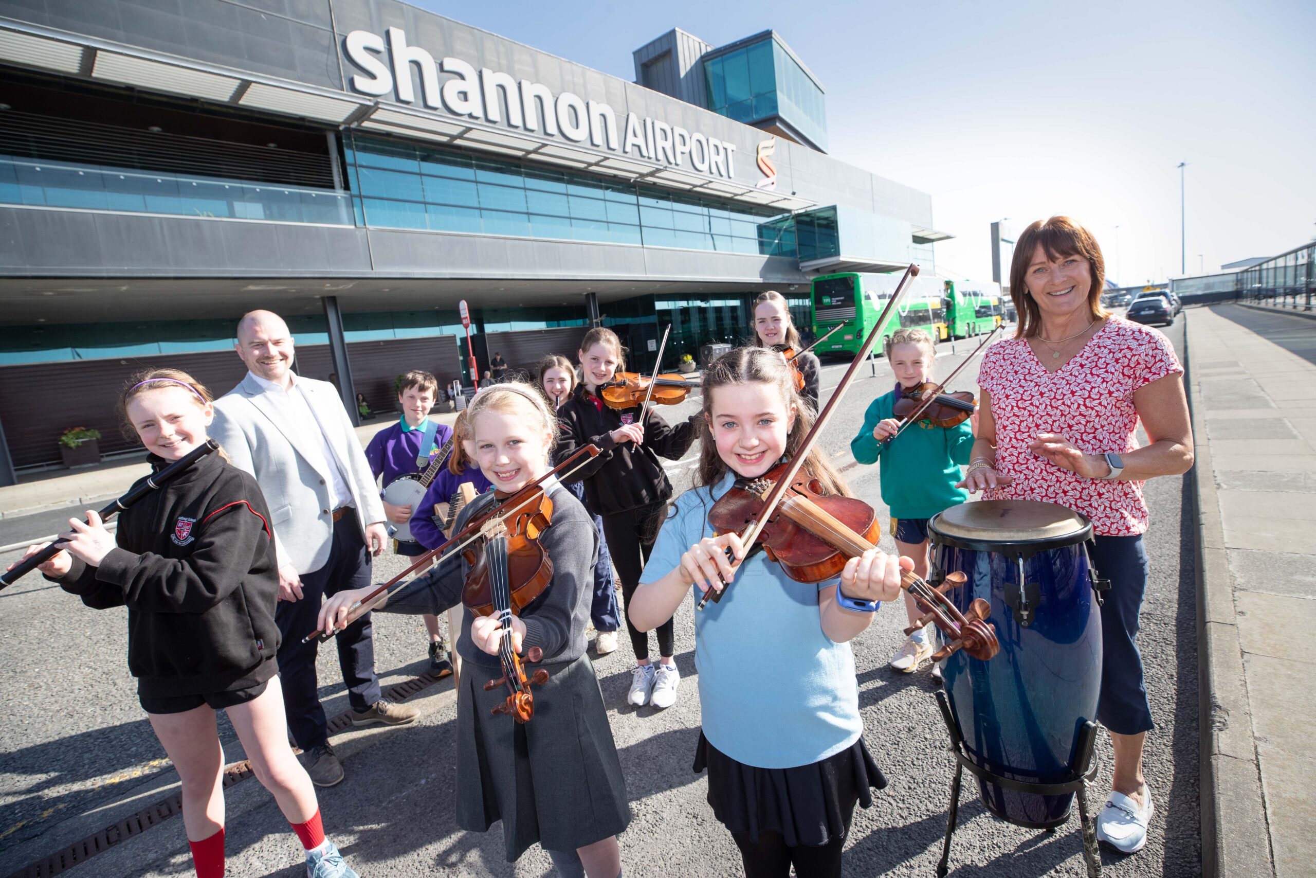 Band spectacular takes off again at Shannon