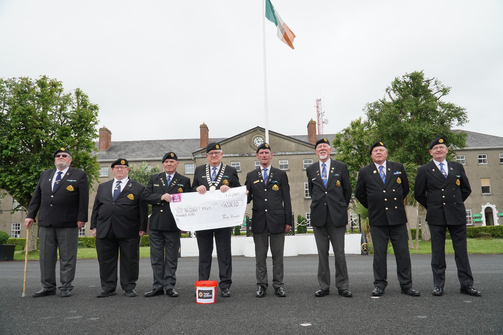 Thousands raised for homeless veteran accommodation in Limerick