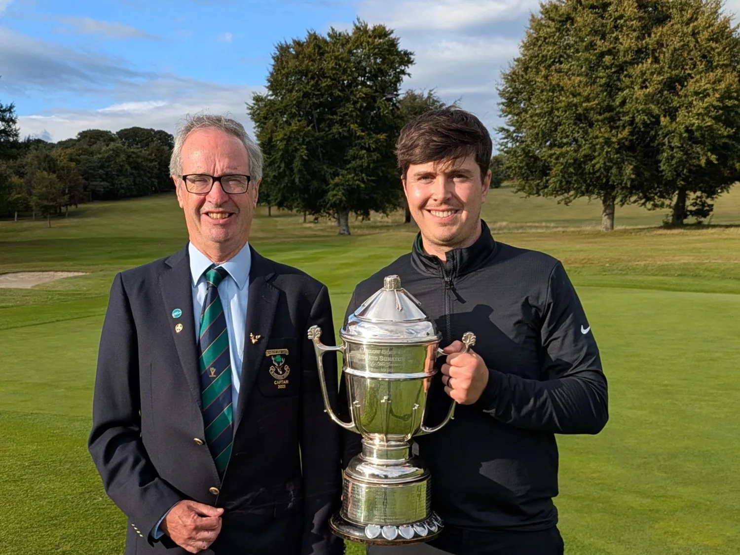 Big golf win for Andrew McCormack