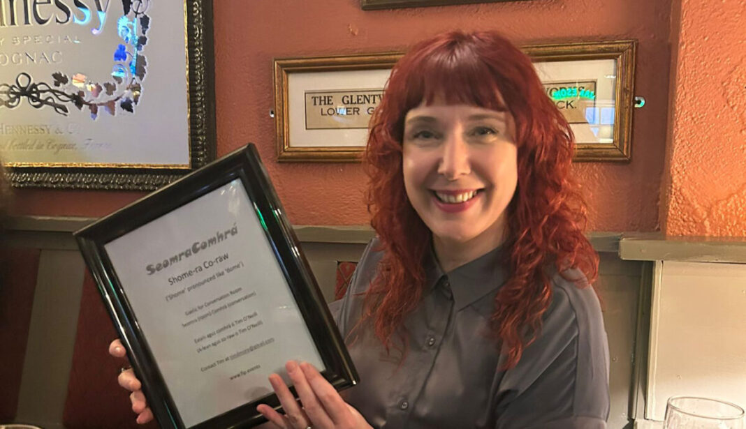 Seomra Comhrá brings visual art to the local