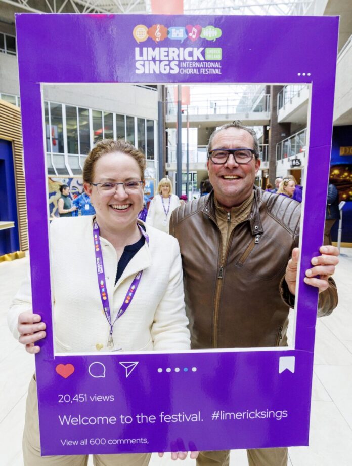 LIMERICK IN PHOTOS: Roof raised at Limerick Sings festival